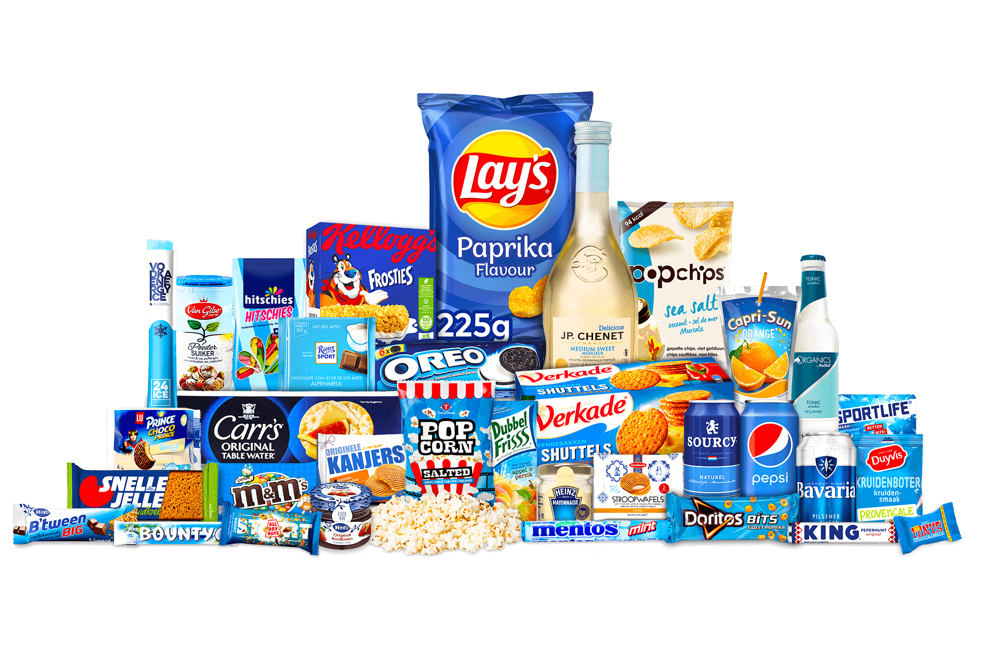 1.5 meterpakket 'Blauwe A-merken - premium' - 1.5meterpakket.nl | Met ...