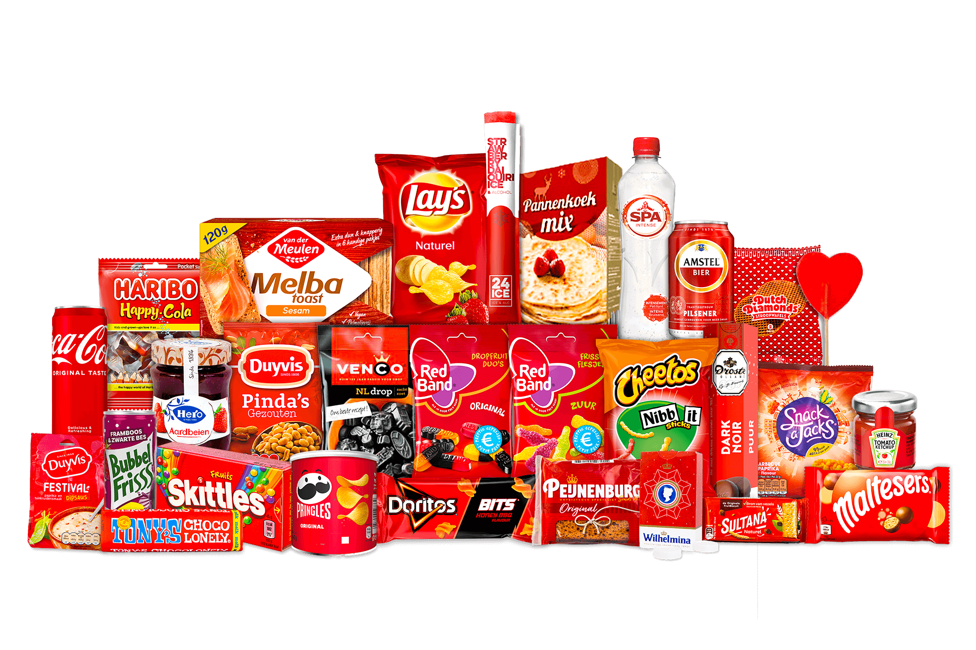 1.5 meterpakket 'Rode A-merken - basic' - 1.5meterpakket.nl | Met ...