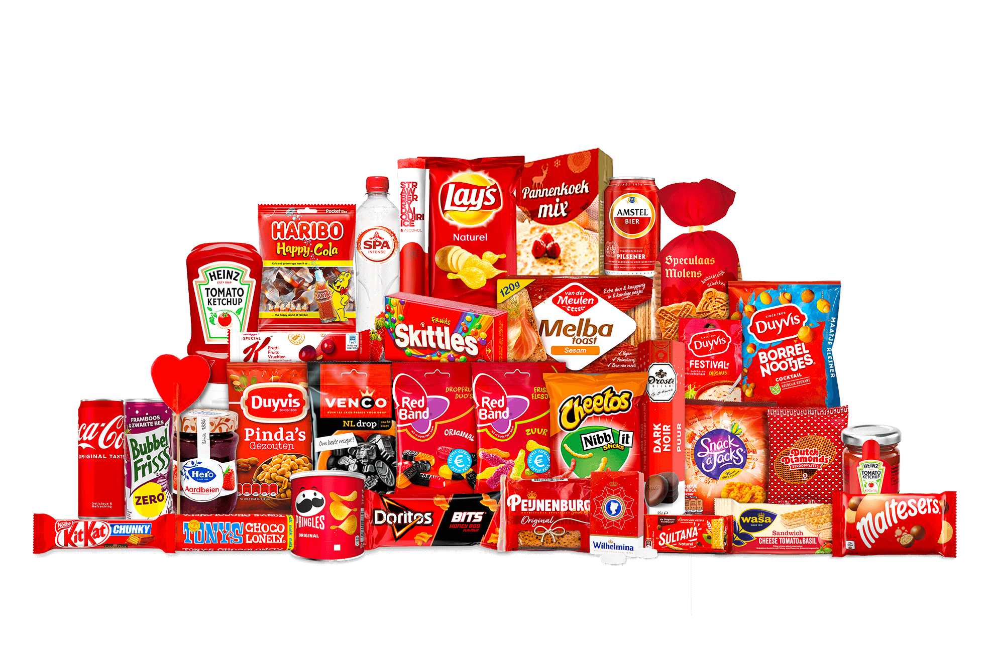 1.5 meterpakket 'Rode A-merken - premium' - 1.5meterpakket.nl | Met ...